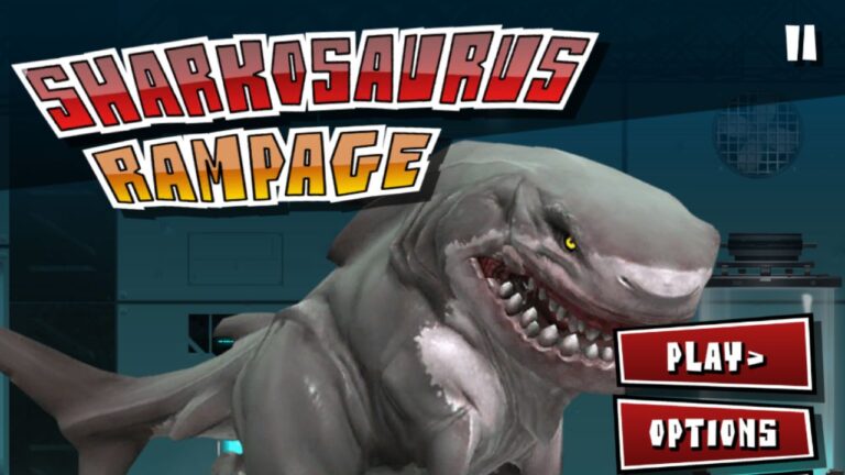 SharkoSaurus Rampage | Play and Destroy Everything! - infrexa