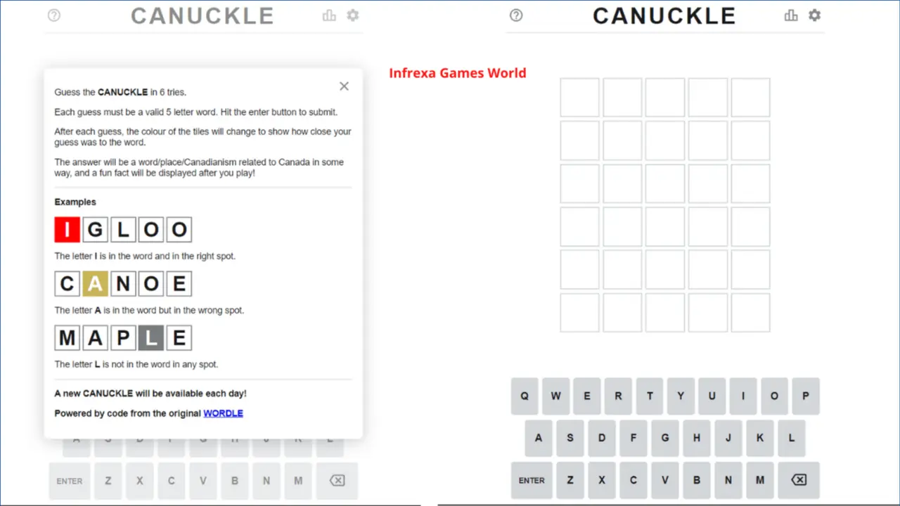 Canuckle : The Daily Canadian Word Puzzle - infrexa
